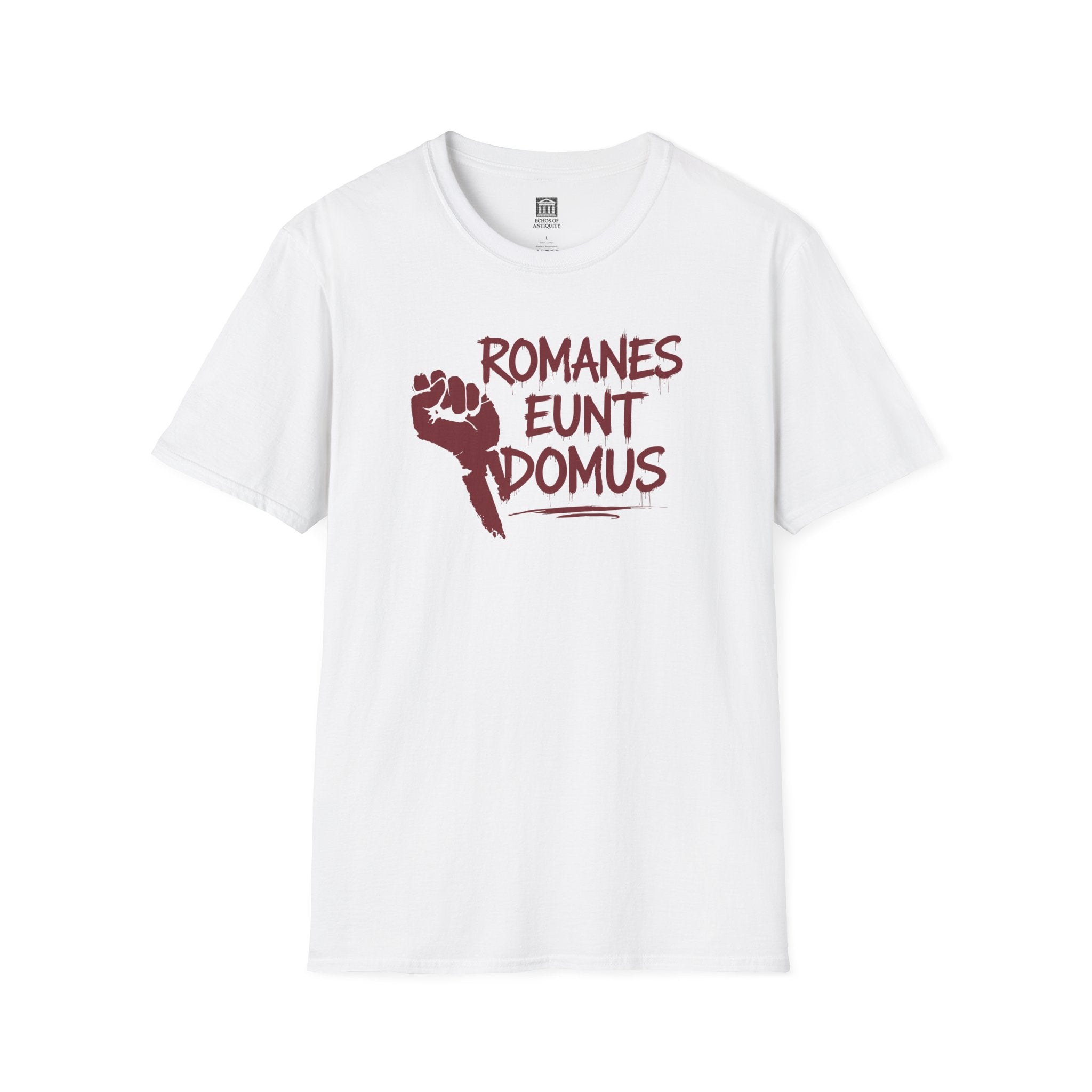 Romanes Eunt Domus Brian Latin Quote T-Shirt – Echos of Antiquity