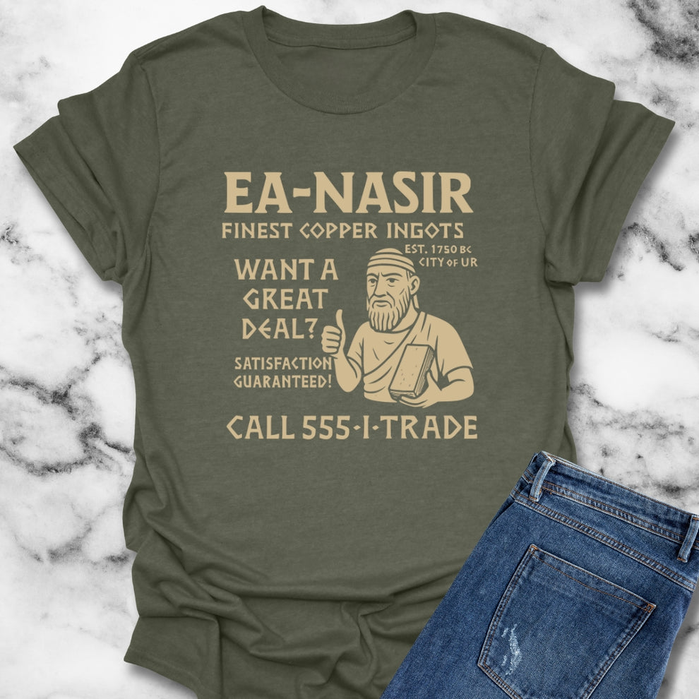 Ea Nasir Finest Copper Ingots Dealer T-Shirt – Echos of Antiquity