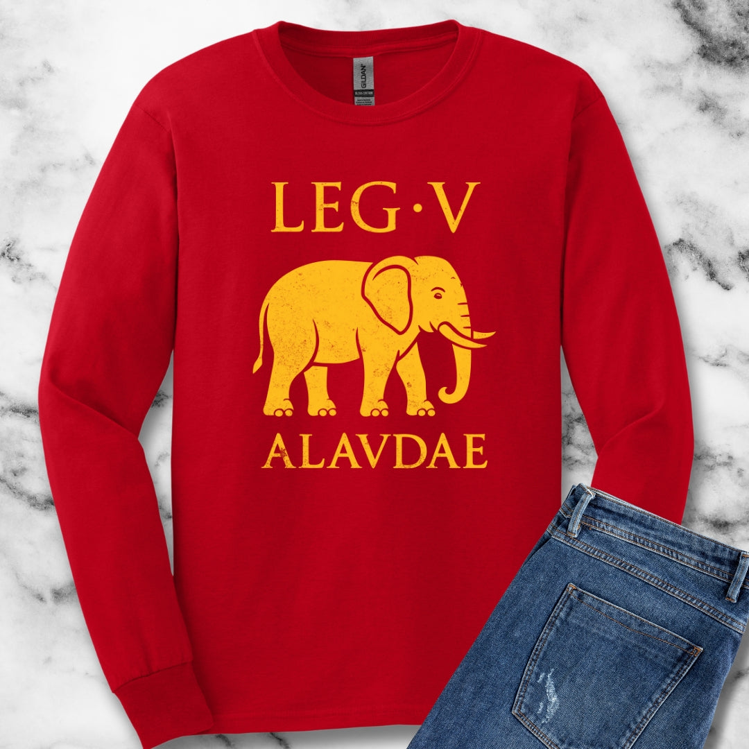 Legio V Alaudae Roman Legion Long Sleeve Tee – Echos of Antiquity